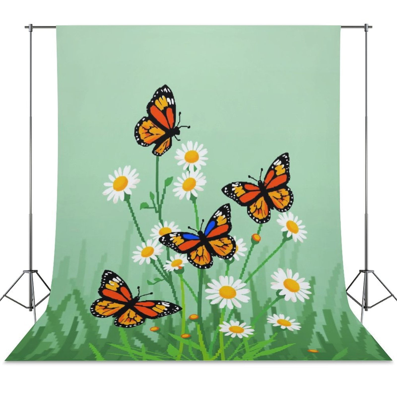 Daisy Backdrop Baby Shower Newborn Portrait Girl Boy Birthday Party ...