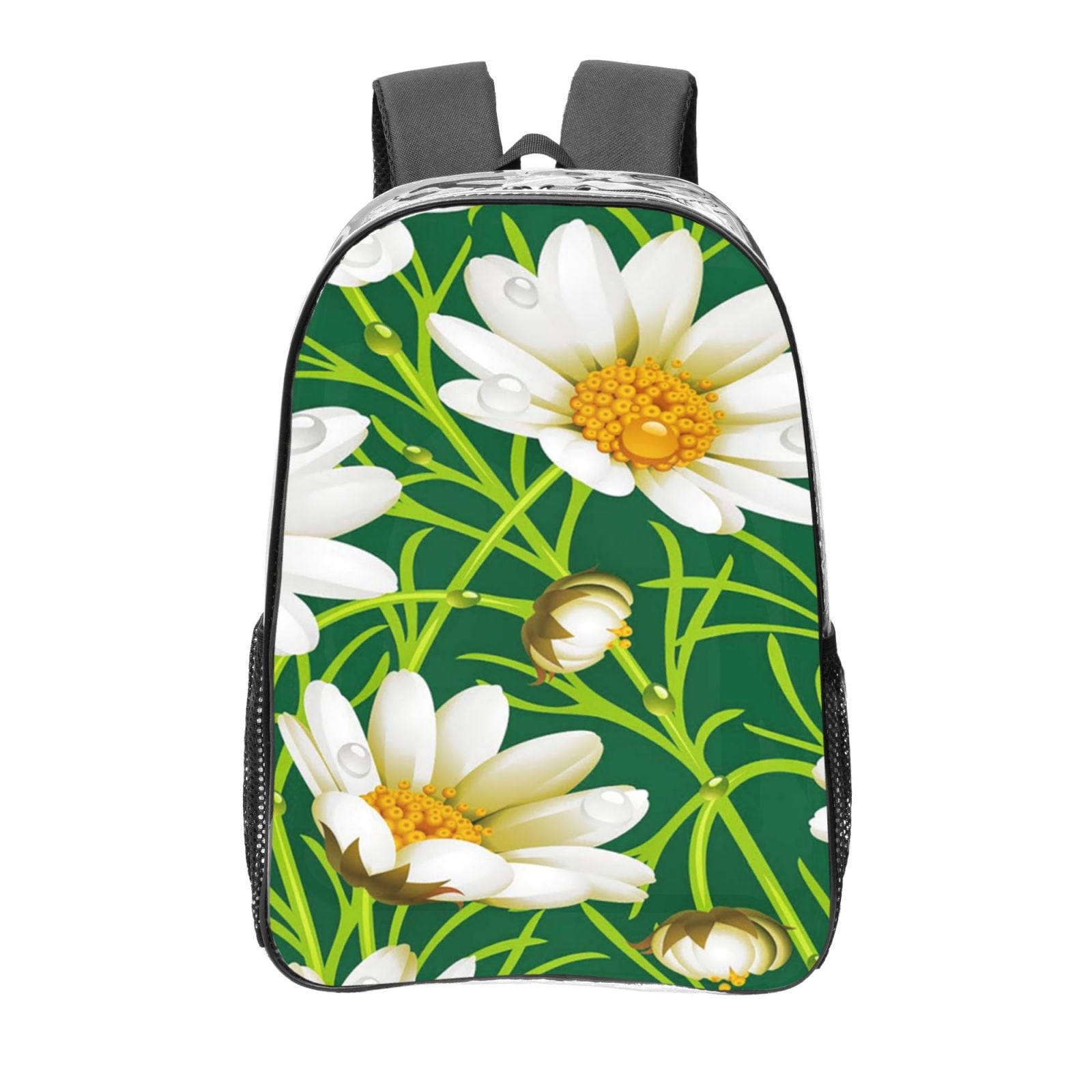 Daisy Basics Transparent Backpack School See Through Plastic Backpacks ...