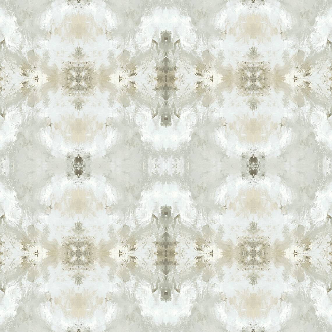 Daisy Bennett Designs Grey Kaleidoscope Nonwoven Unpasted Wallpaper ...