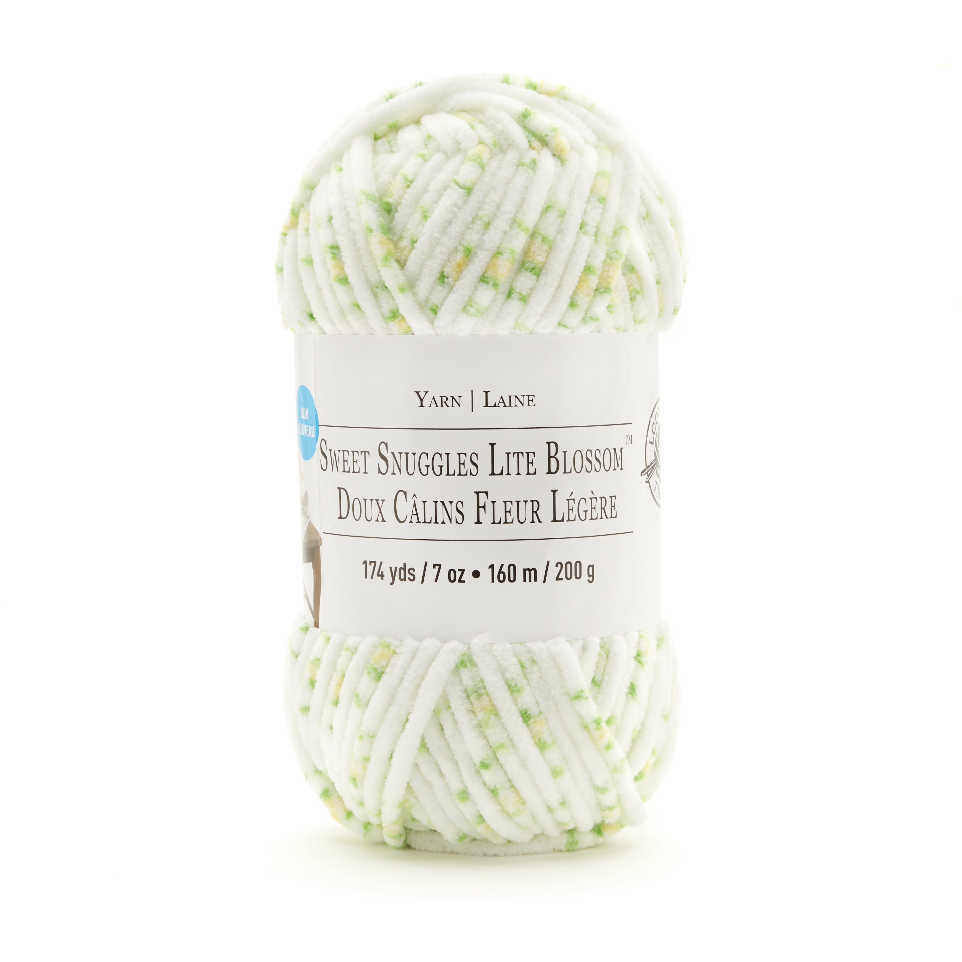 Daisy Blossom Sweet Snuggles Lite Yarn by Loops & Threads – Super Bulky ...