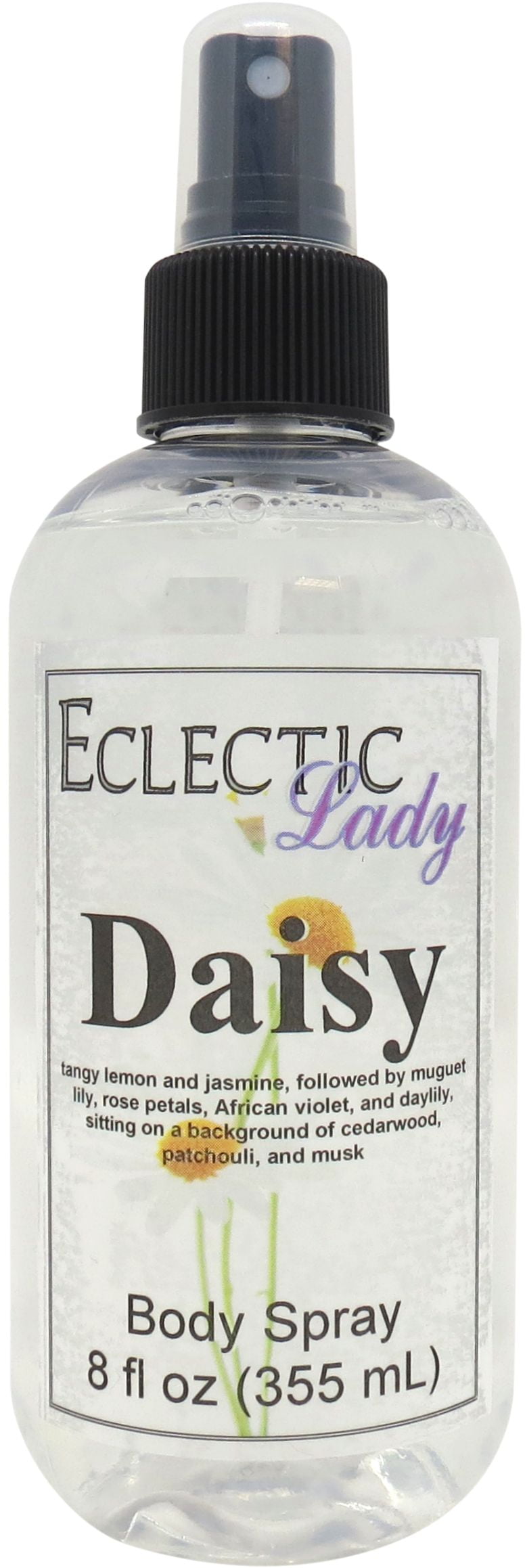 Daisy Body Spray, Eclectic Lady, Hydrating Mist, Unisex (Double ...