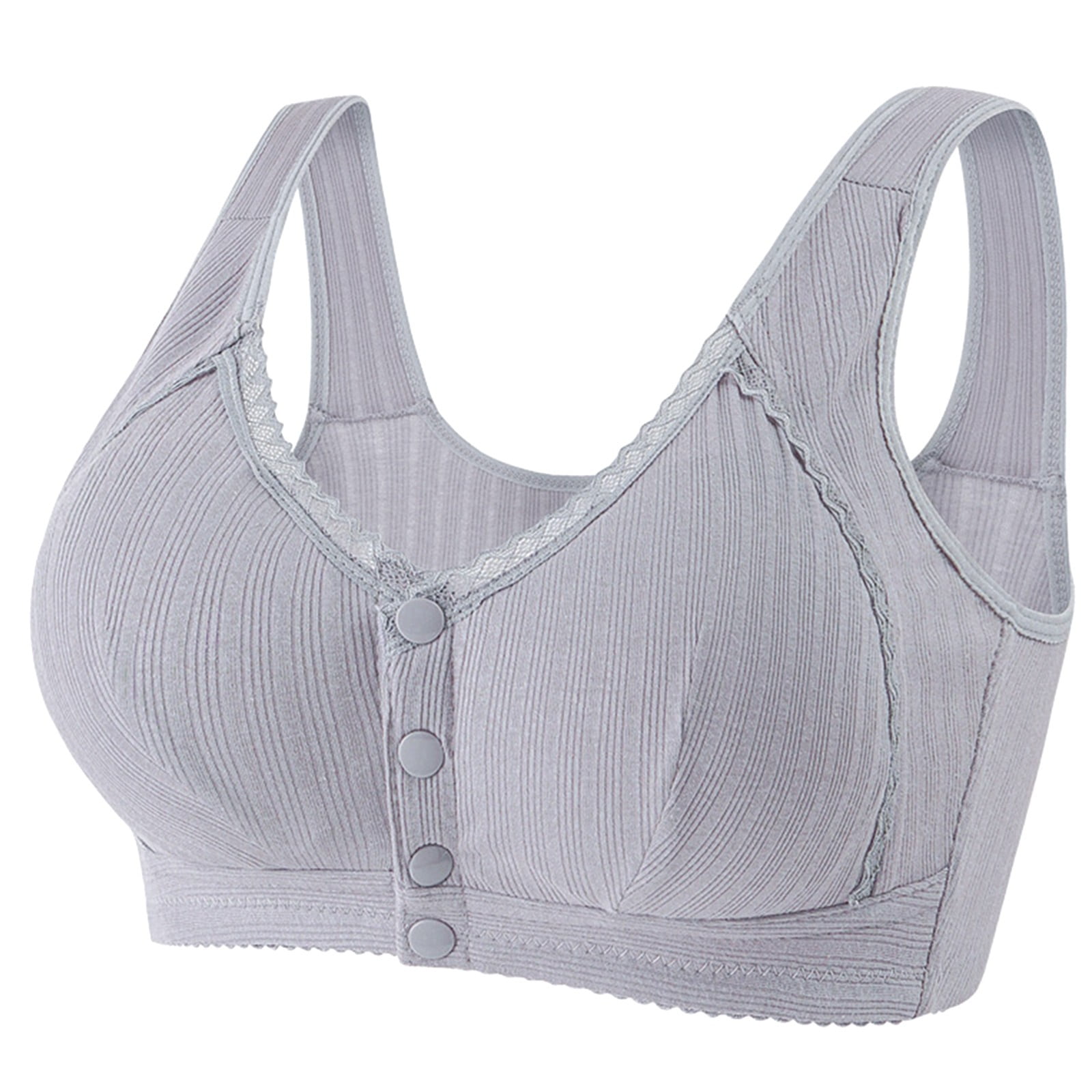 Daisy Bra for Seniors, Front Snap Closure Bras, Front Snaps Daisy Bras ...