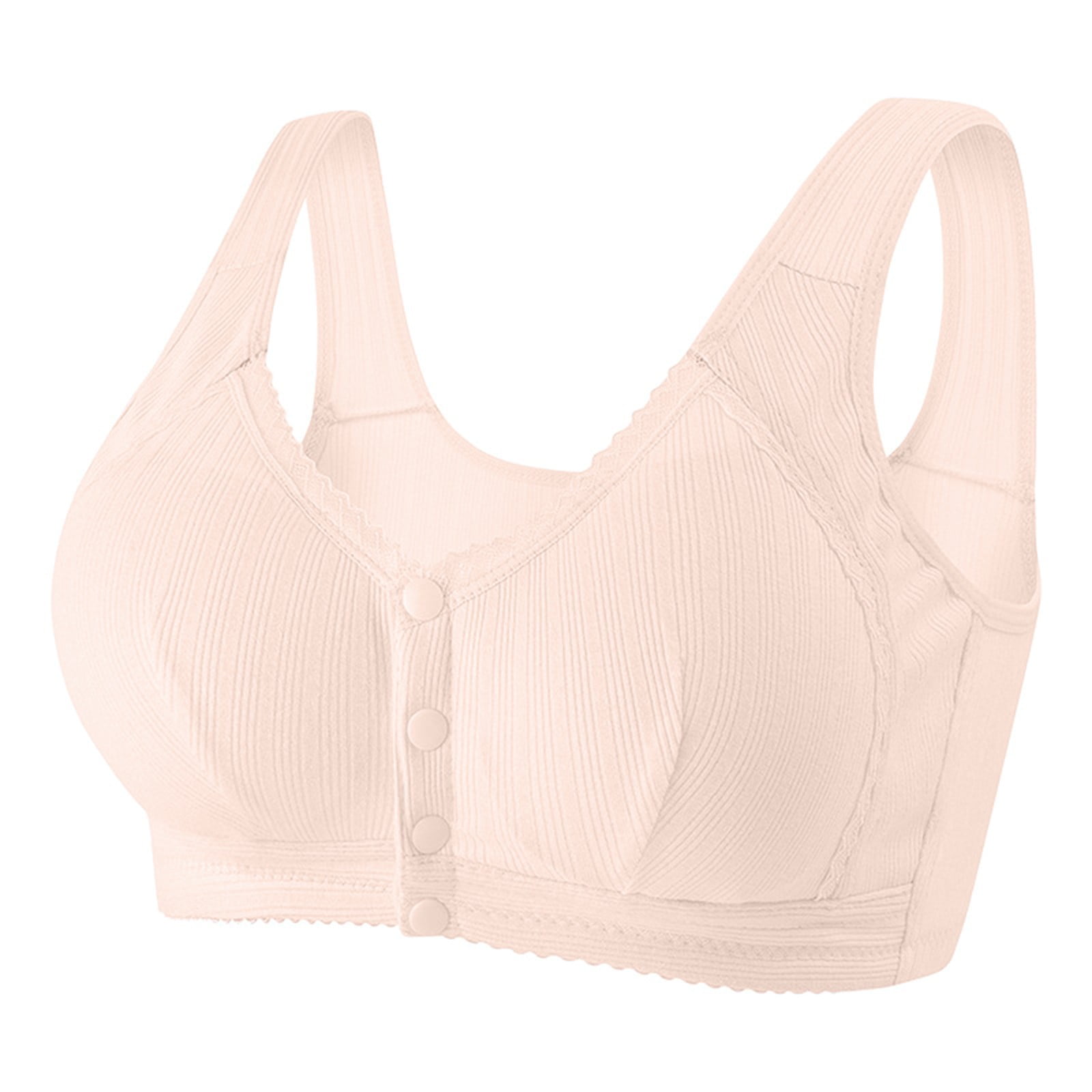 Daisy Bra for Seniors, Front Snap Closure Bras, Front Snaps Daisy Bras ...