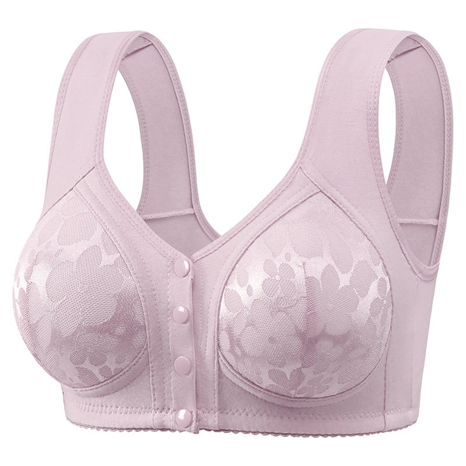 Daisy Bra for Women Clearance No Steel Ring Button Closure Support Full ...