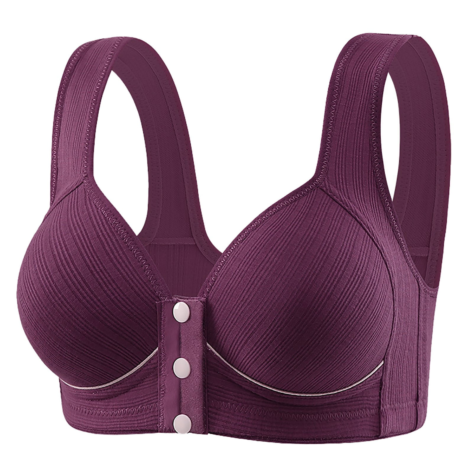 Daisy Bra for Women, Front Close No Underwire Support Ladies Bras ...