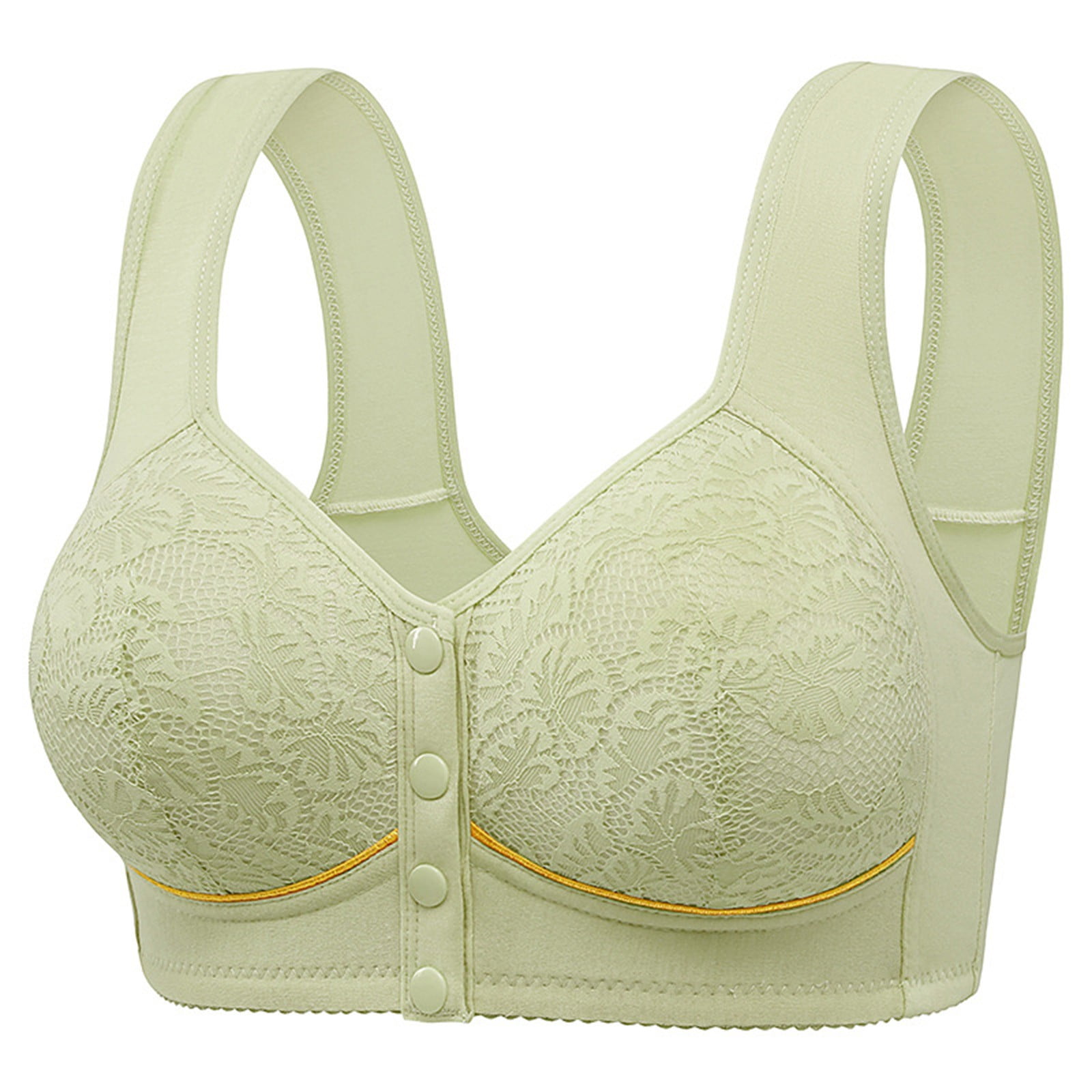 Daisy Bras Molded Sports Bra and Sexy Transparent Shoulder Strap ...
