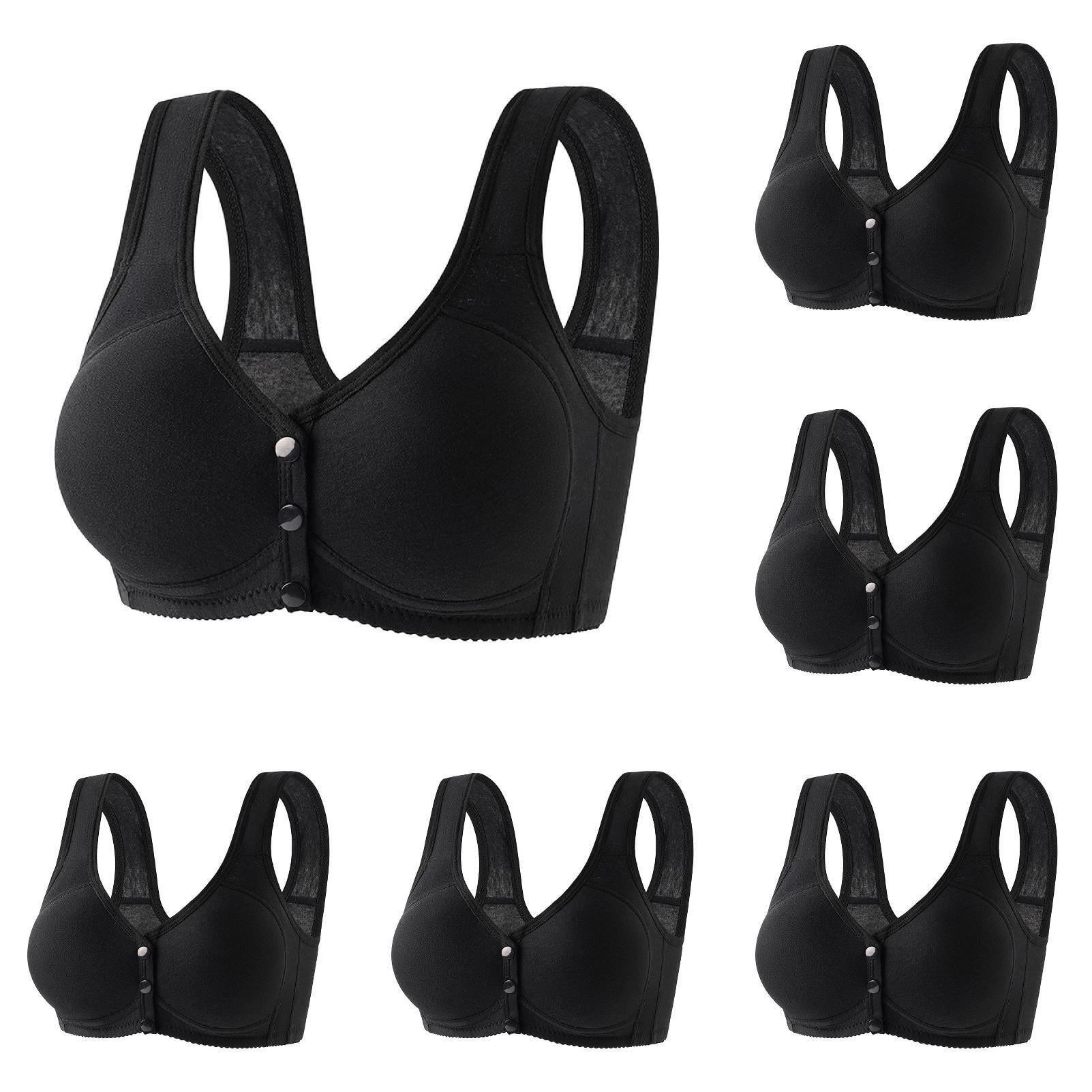 Daisy Bras for Older Women, 2025 No Wire Comfortable Convenient Cotton ...