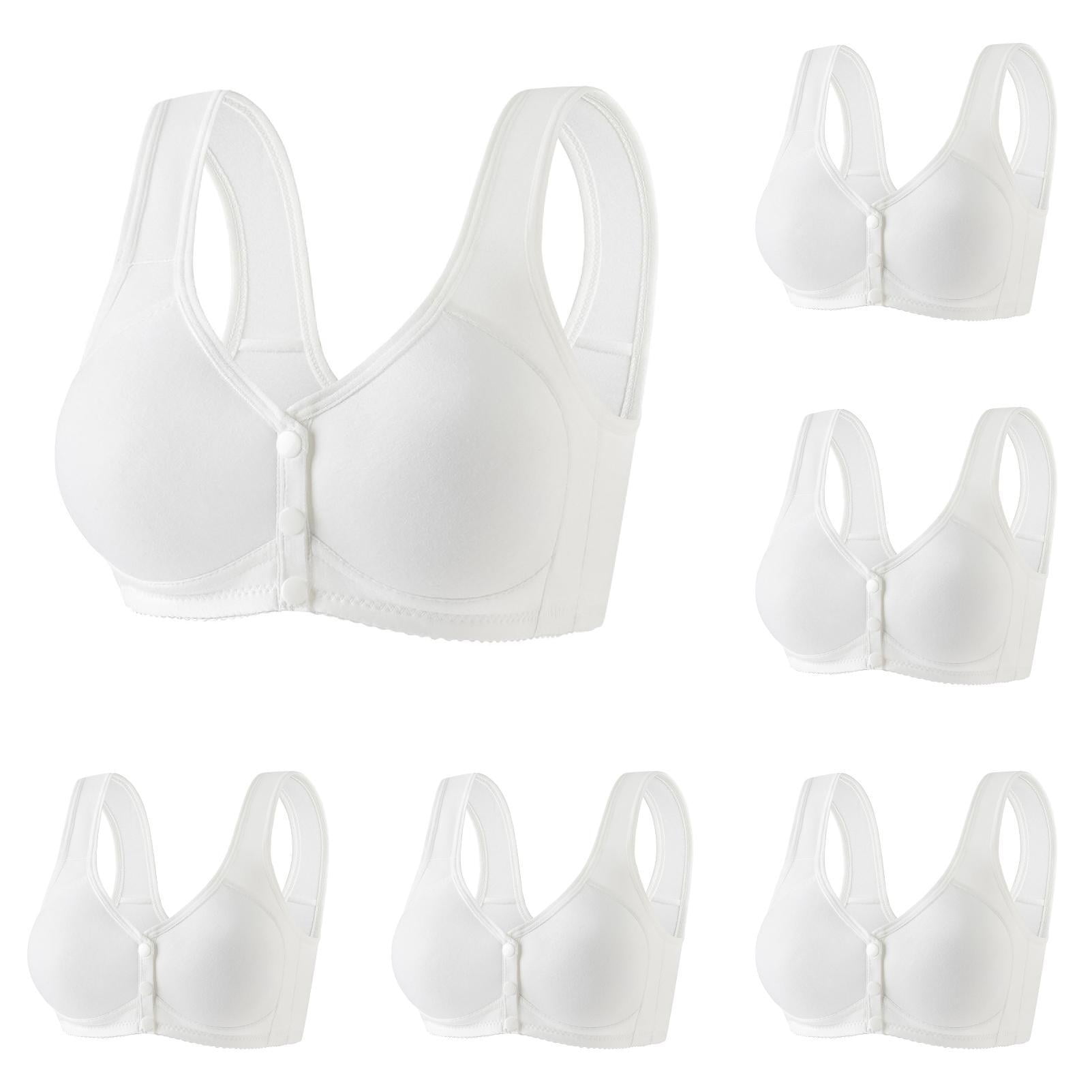 Daisy Bras for Older Women, 2025 No Wire Comfortable Convenient Cotton ...