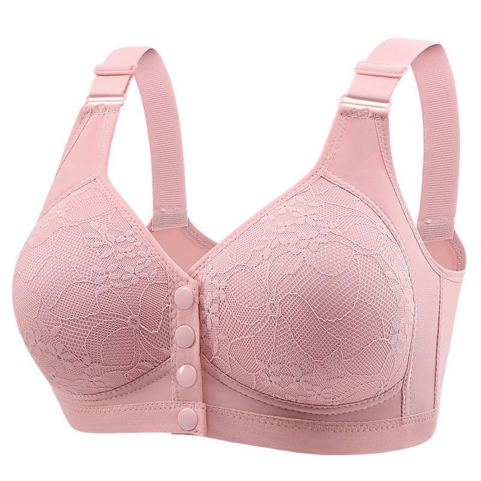 Daisy Bras for Older Women Front Closure Bras Push Up Bra No Underwire ...