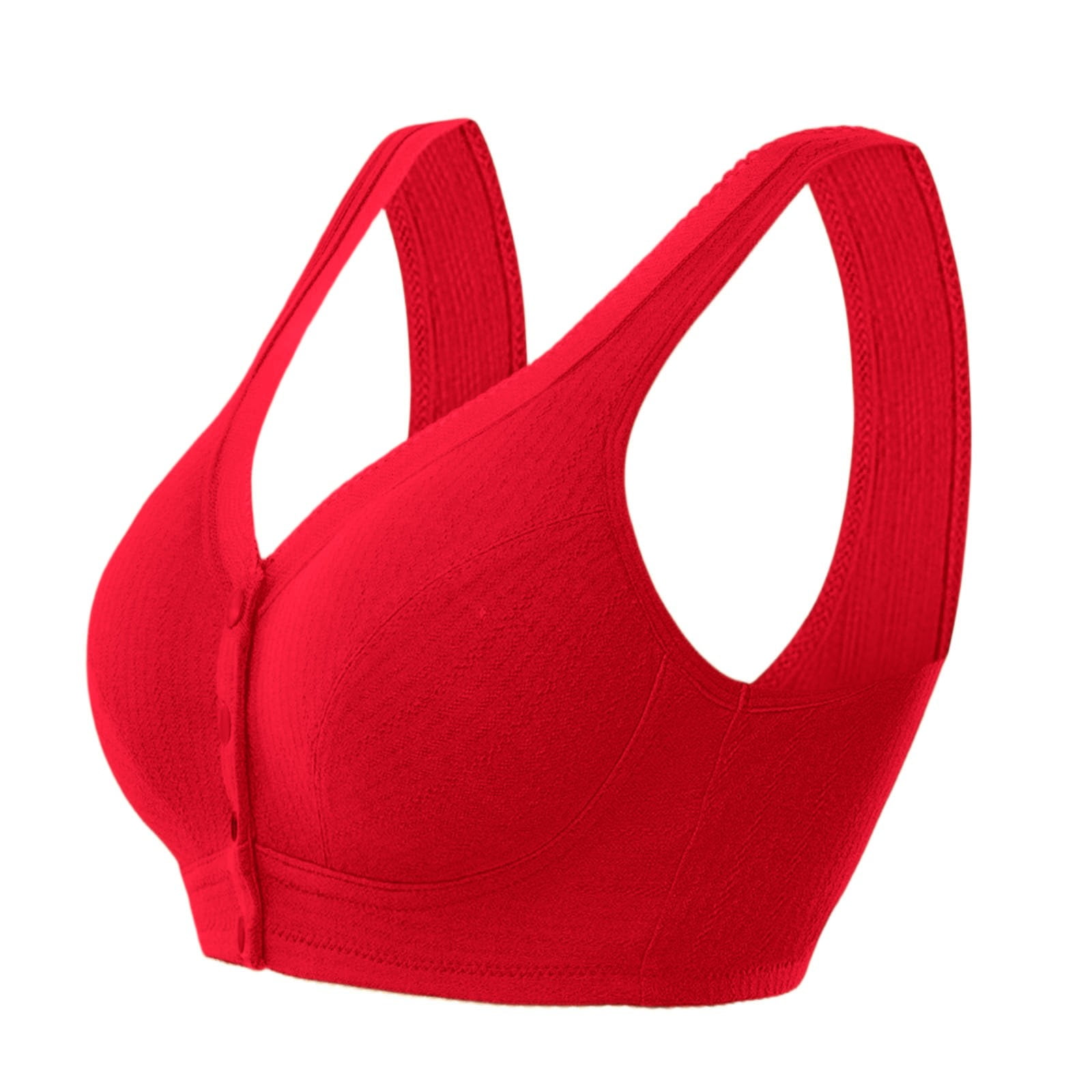 Daisy Bras for Older Women Front Closure Push-Up Everyday Bras Plus ...