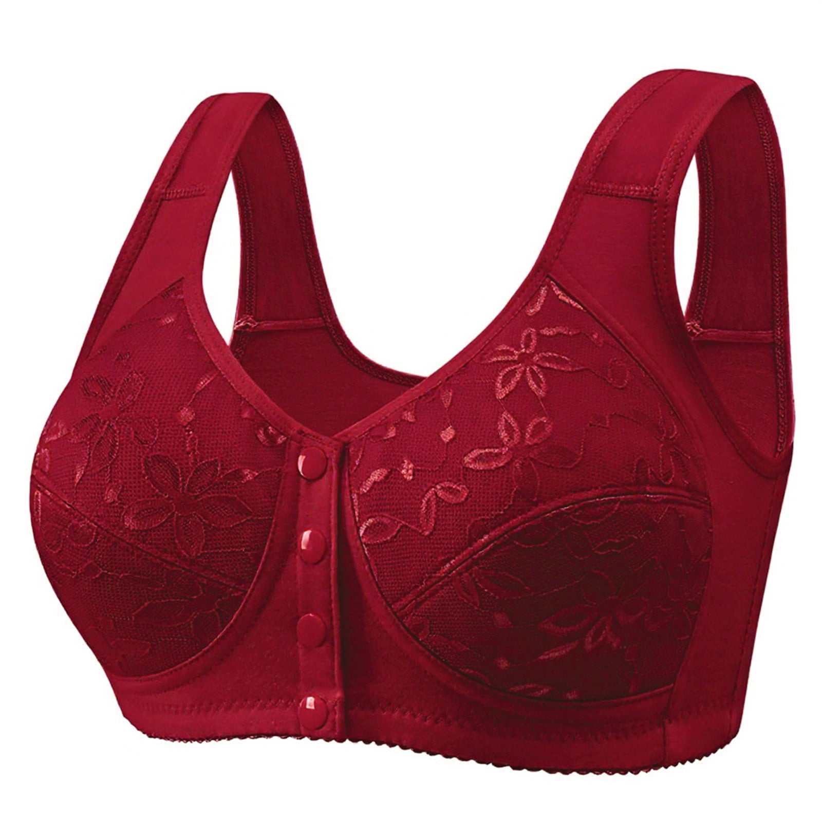 Daisy Bras for Older Women: Full Coverage, Breathable, Padded, Wireless ...