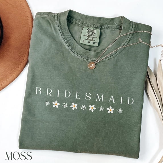 Daisy Bridesmaid TShirt Bridal Party Tee - Walmart.com