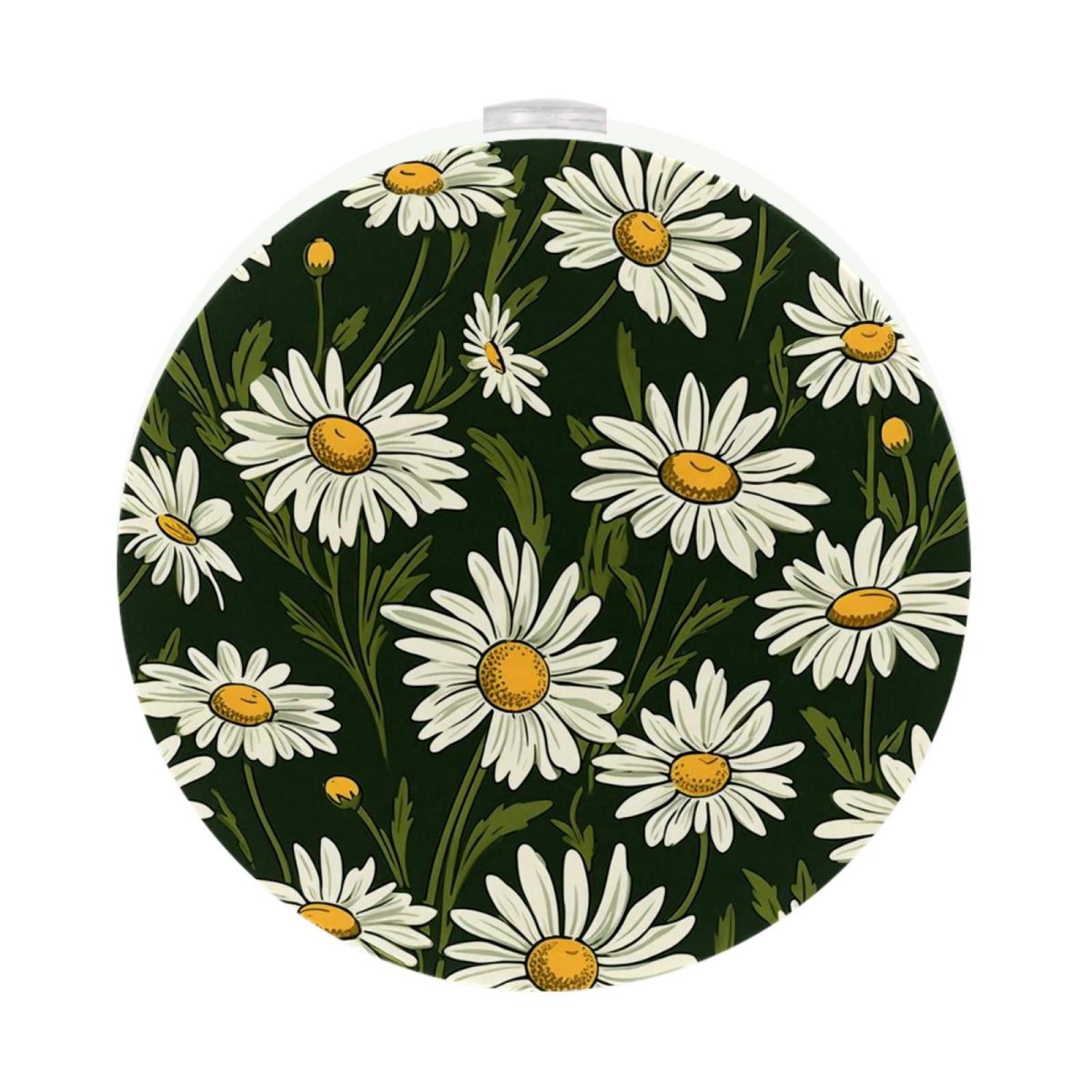 Daisy Bright and Compact LED Round Night Light - Set of 2, Energy ...