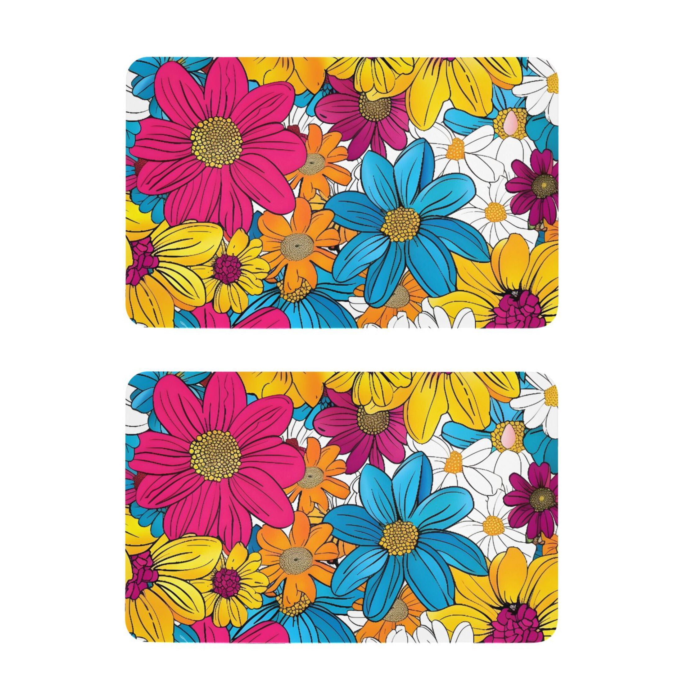 Daisy Chrysanthemum Flowers Fridge Magnets Sticker Refrigerator ...
