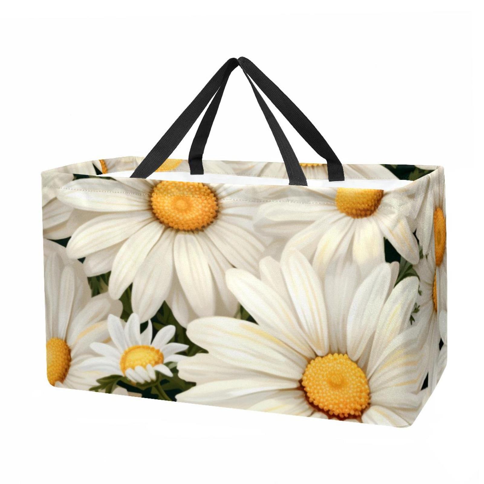 Daisy Collapsible Oxford Cloth Storage Bin: Reusable, Foldable, and ...