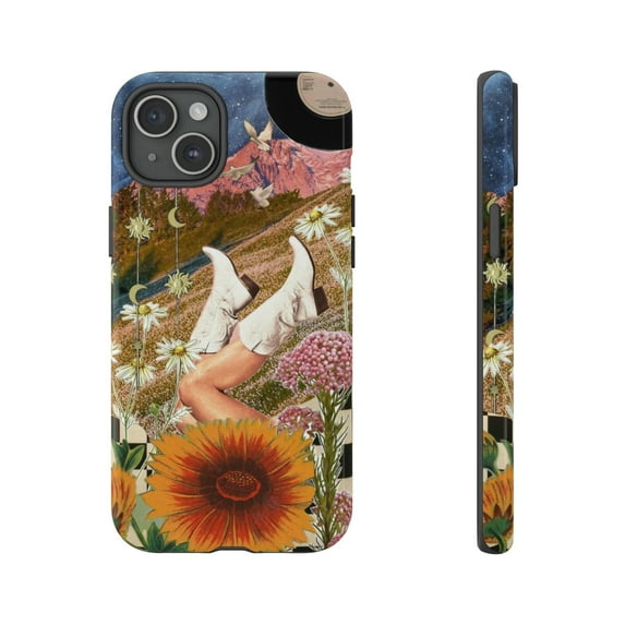 Daisy Cowgirl Western Collage Retro Style Cover with iPhone 17 through ...