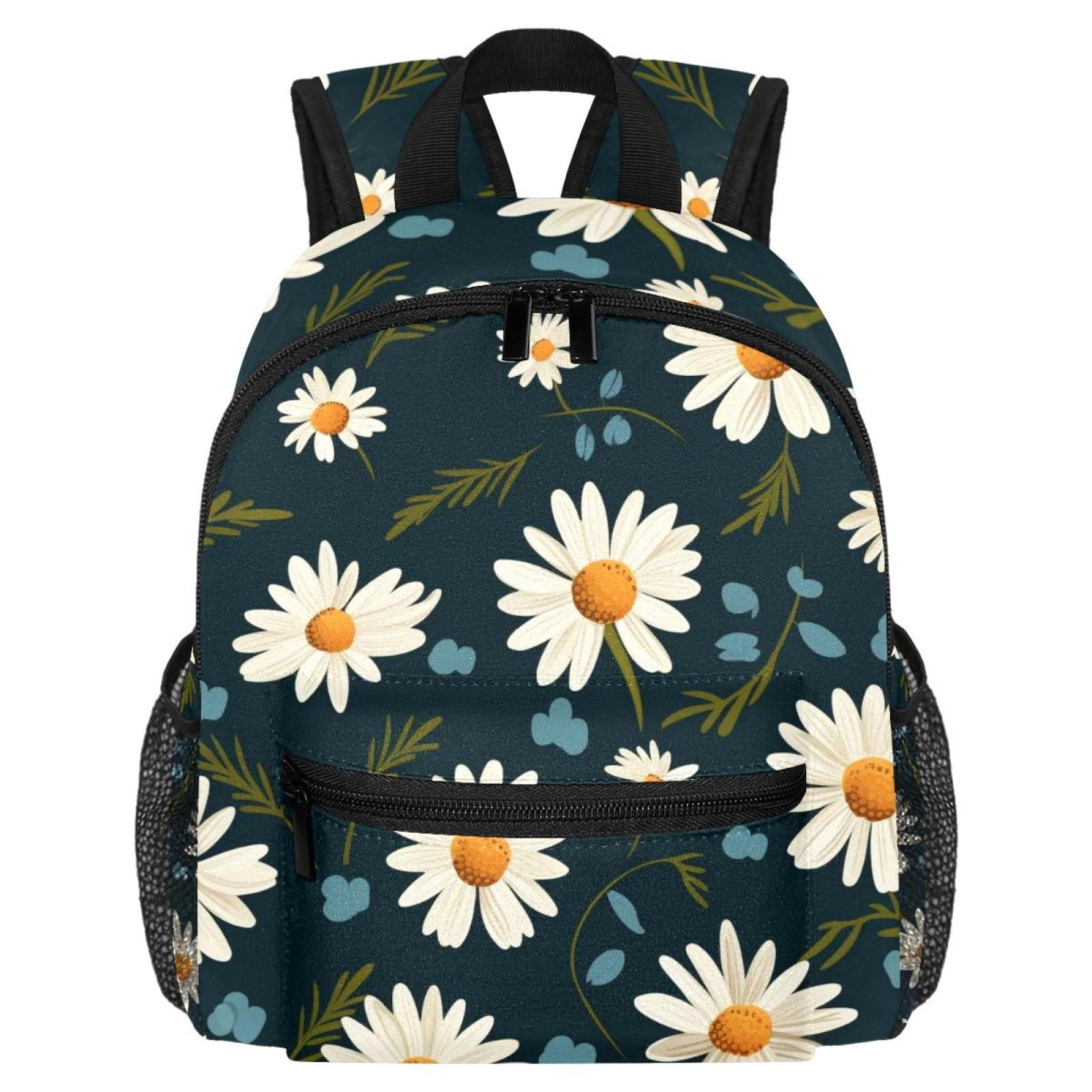 Daisy Cute Adjustable Shoulder Strap Backpack with Large Capacity ...