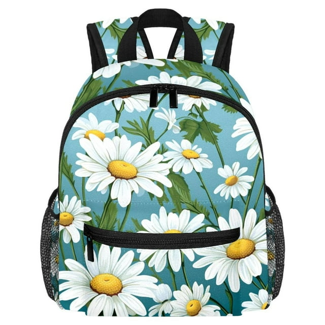 Daisy Cute Book Bag with Adjustable Shoulder Strap, Large Capacity ...