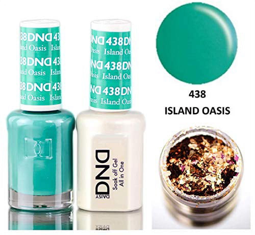 Daisy DND Blues & Greens Soak Off GEL POLISH DUO, All In One Gel ...