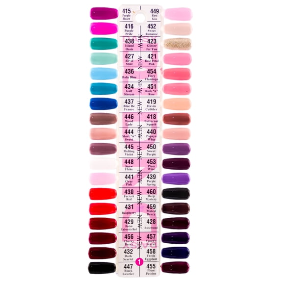 Daisy DND Color Swatches - Single - #1 - Walmart.com