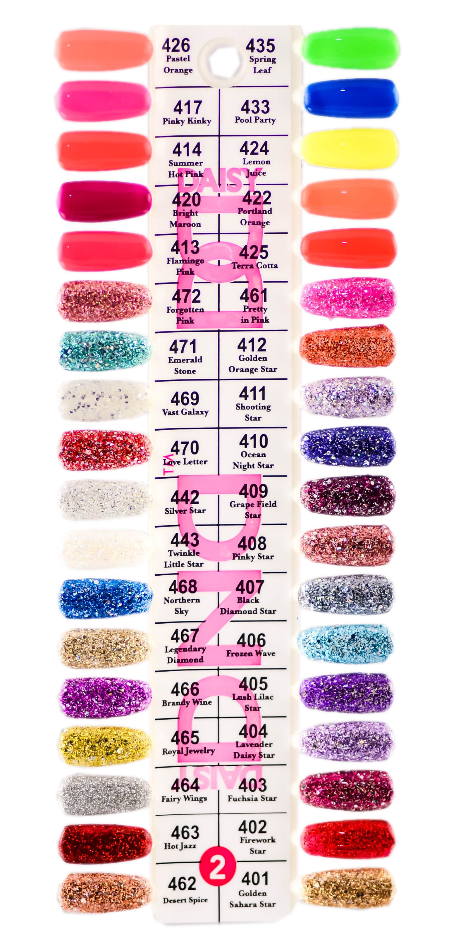Daisy DND Color Swatches - Single - #2 - Walmart.com
