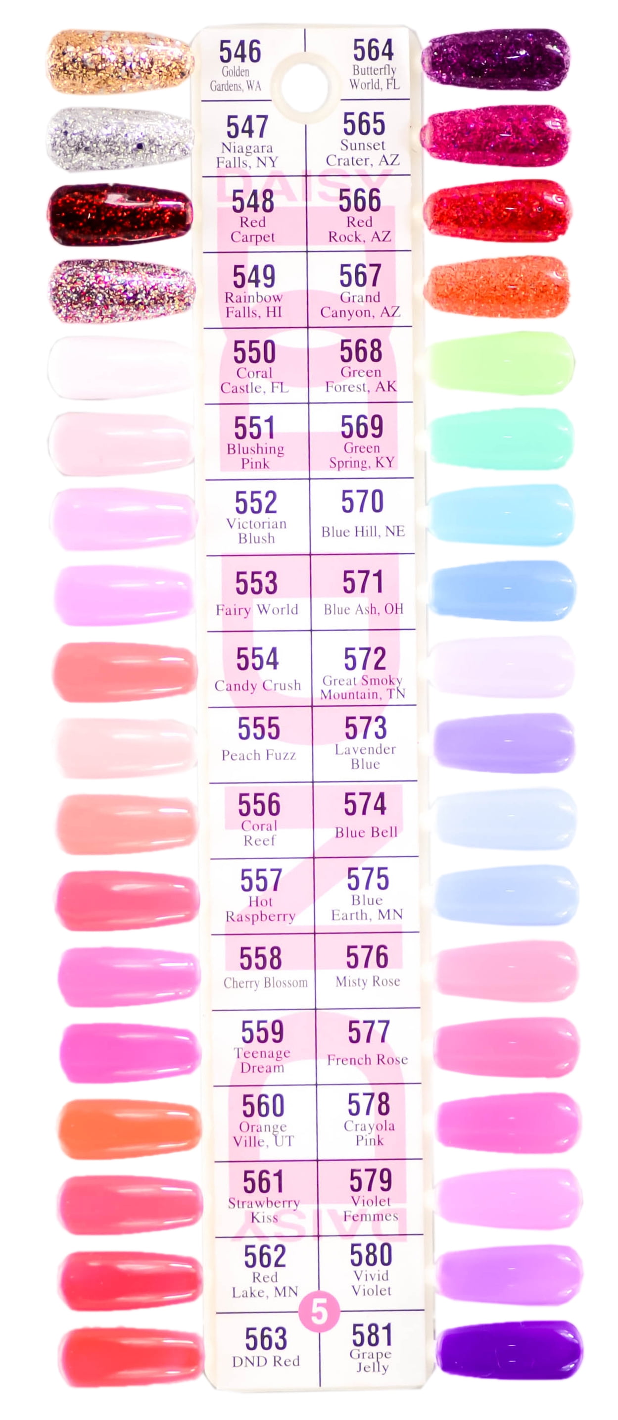 Daisy DND Color Swatches - Single - #5 - Walmart.com