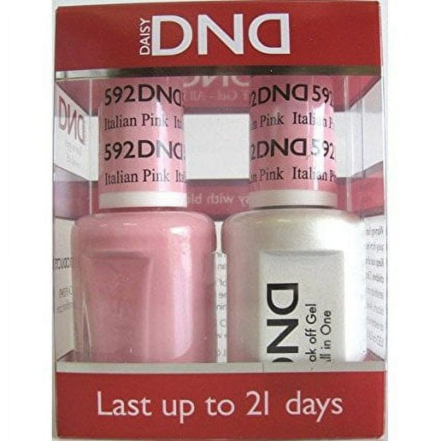 Daisy DND Nail Polish Gel & Matching Lacquer Set, 592 - Italian Pink ...