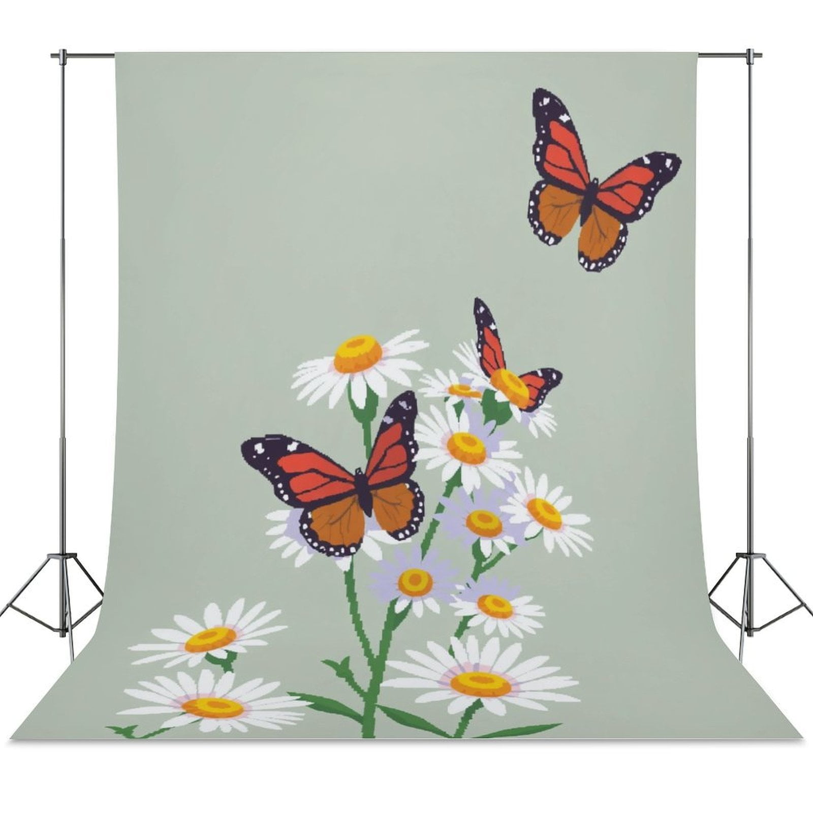 Daisy Decorations BackdropPortrait Photography Background Photozone ...