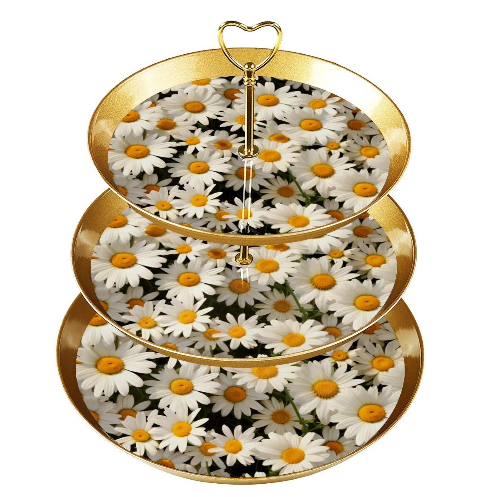 Daisy Decorative Jewelry Holder Stand with Plastic Discs and Iron ...