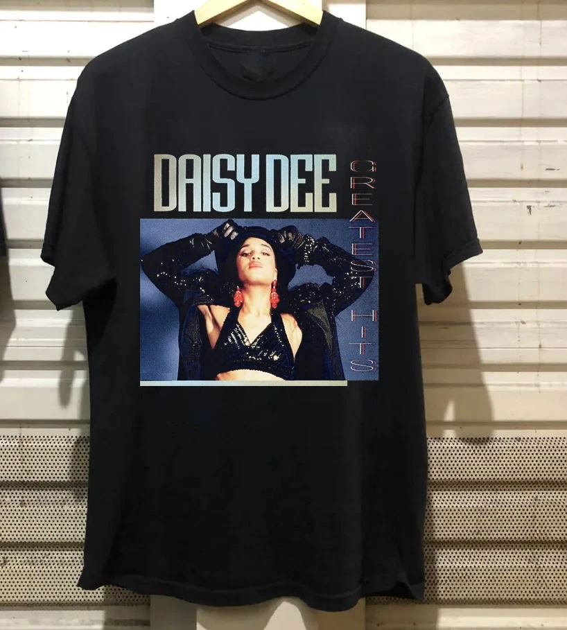 Daisy Dee Greatest Hits Album Black Tee 100% Cotton Unisex Gift T-Shirt ...