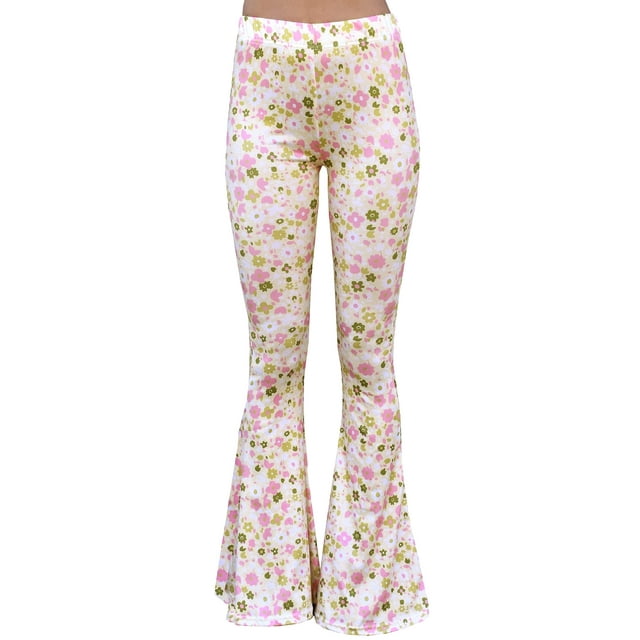 Daisy Del Sol High Waist Gypsy Comfy Yoga Ethnic Tribal Stretch Palazzo ...