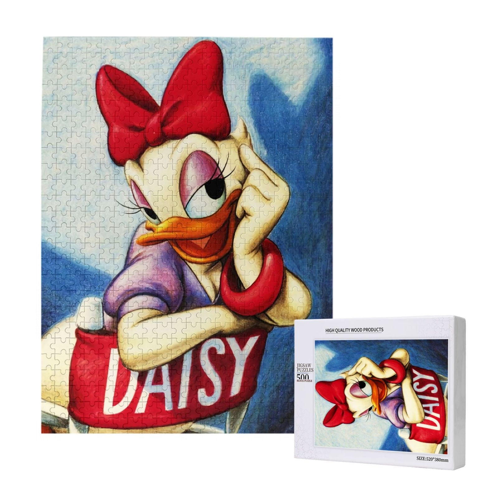 Daisy Duck Anime Puzzles Boys Girls Teens 300/500/1000 Piece Wooden ...