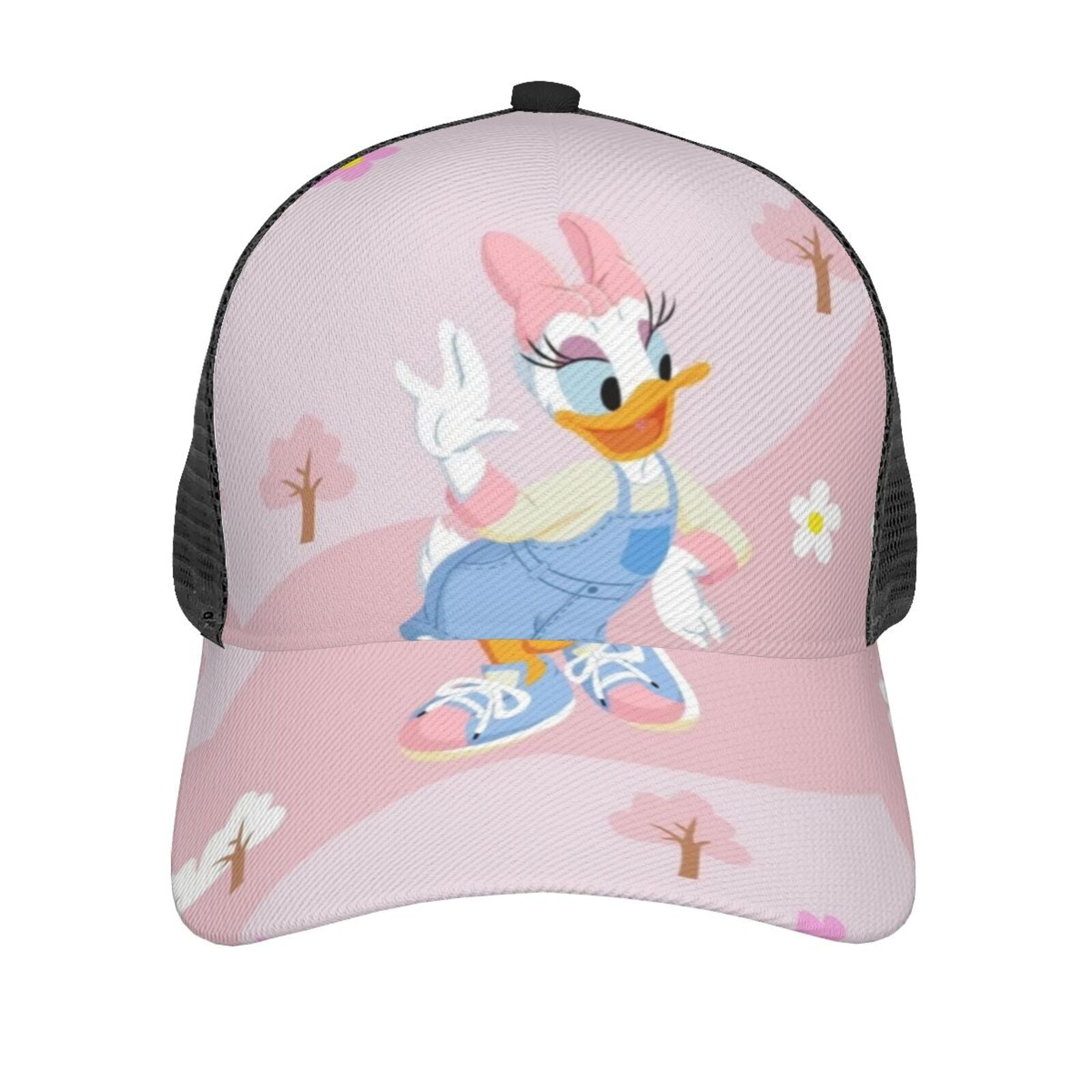 Daisy Duck Baseball Caps Casual Fishing Sun Hat Mesh Back Adjustable ...