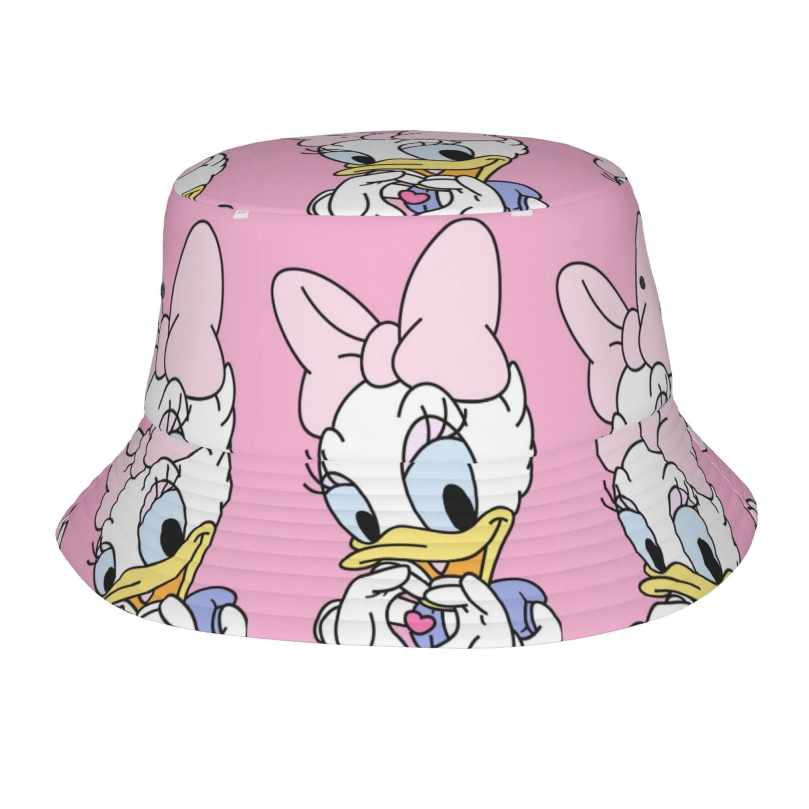 Daisy Duck Bucket Hat Travel Packable Sun Cap Beach Fisherman Hat For ...