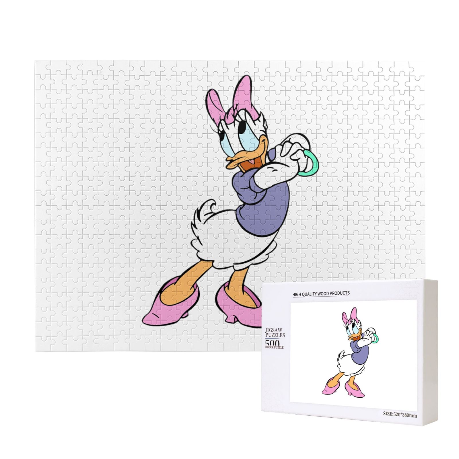 Daisy Duck Jigsaw Puzzle For Adults 500 Piece Jigsaw Puzzle Family ...