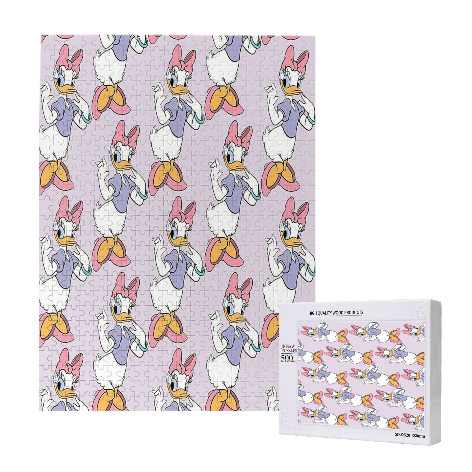 Daisy Duck Jigsaw Puzzle Interactive Brain Teaser Board Game for Adults ...