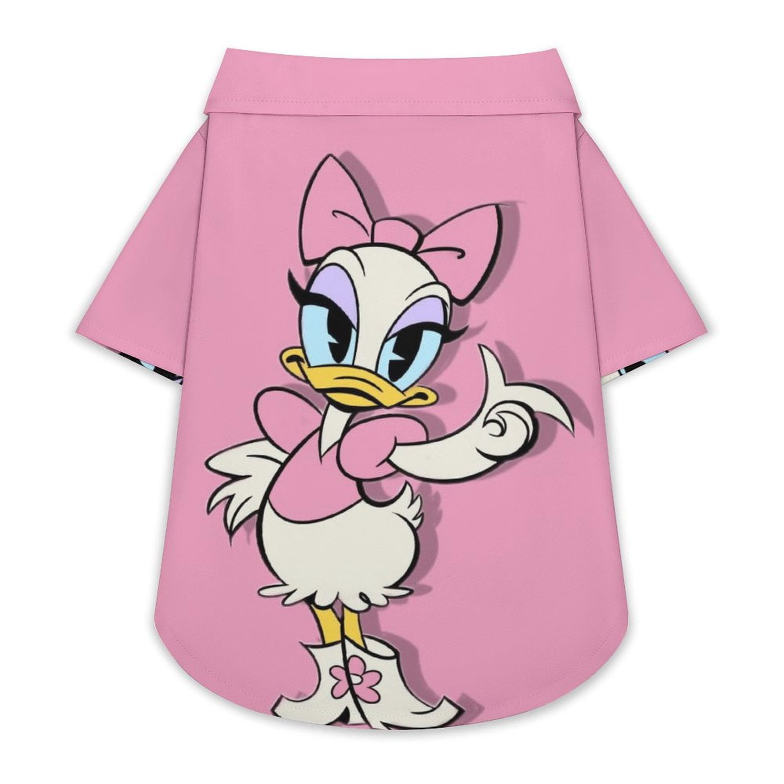 Daisy Duck Pet Shirts Hawaii Style Short Sleeve Soft Stylish Cozy T ...