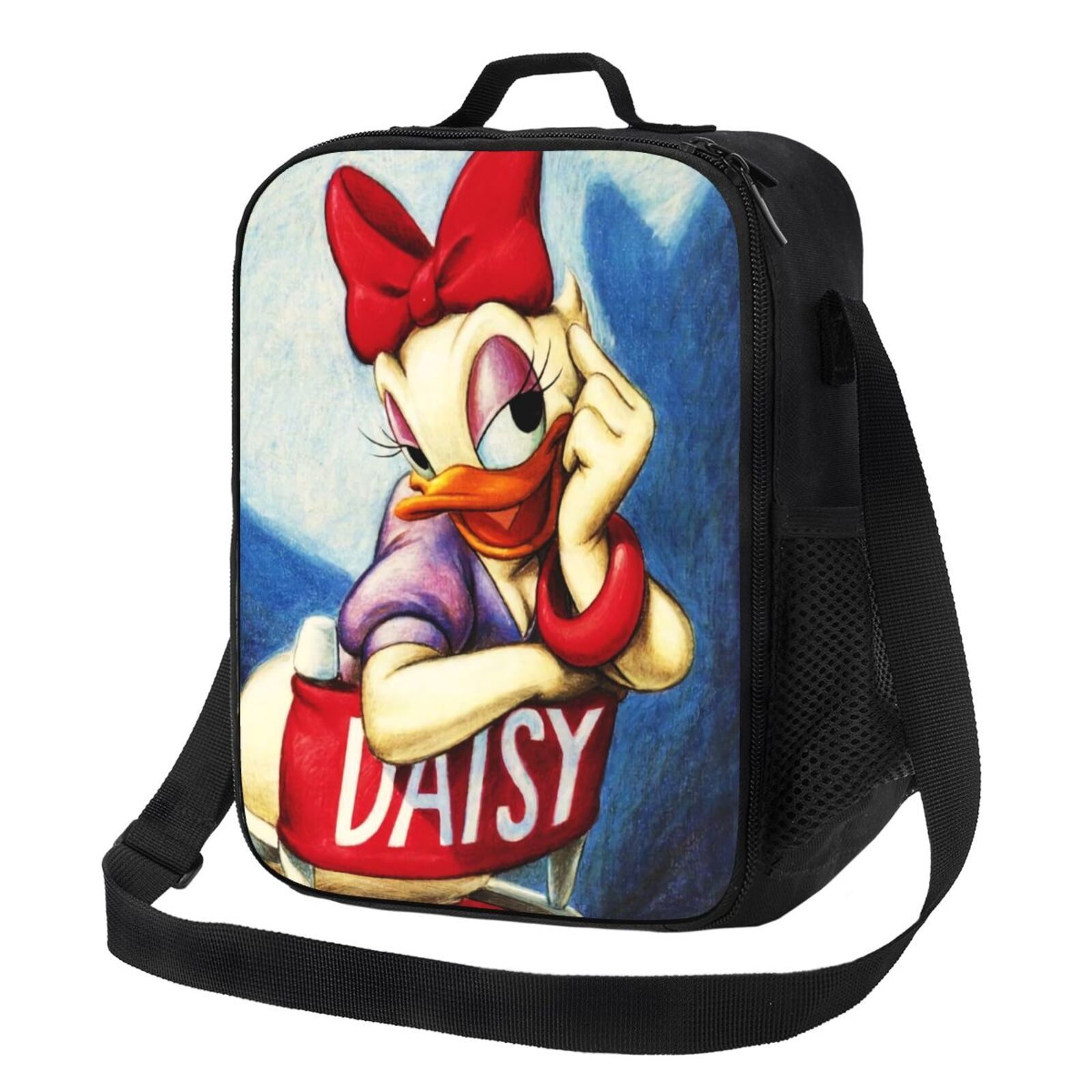 Daisy Duck Scream Lunch Bag, Insulated Lunch Box, Reusable with Side ...