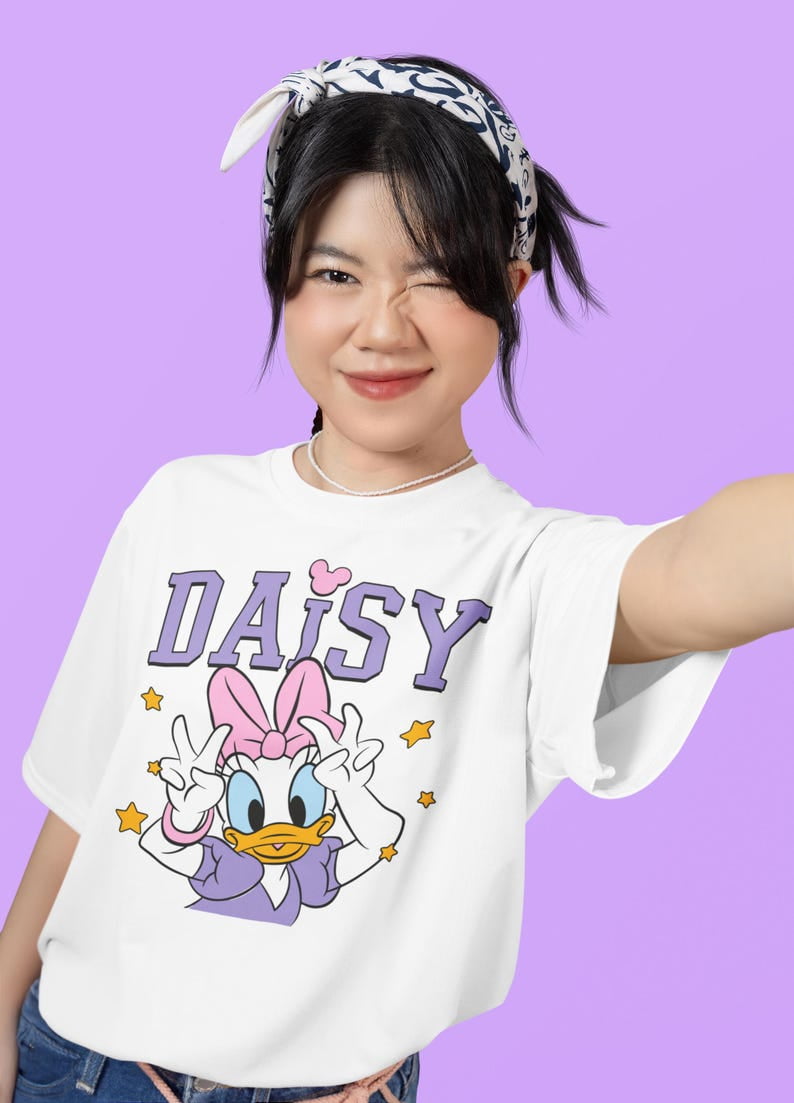 Daisy Duck Shirt, Vintage Daisy Duck Shirt, Disney Vacation Shirt, Disneyland Daisy Shirt, Magic ...