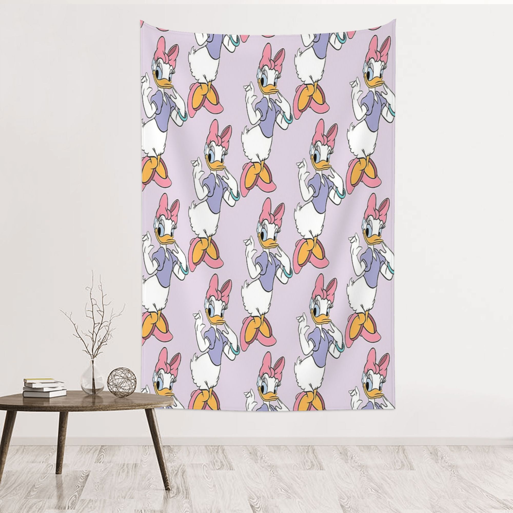 Daisy Duck Tapestry for Men, Boys Bedroom Living Room Dorm Wall Decor ...