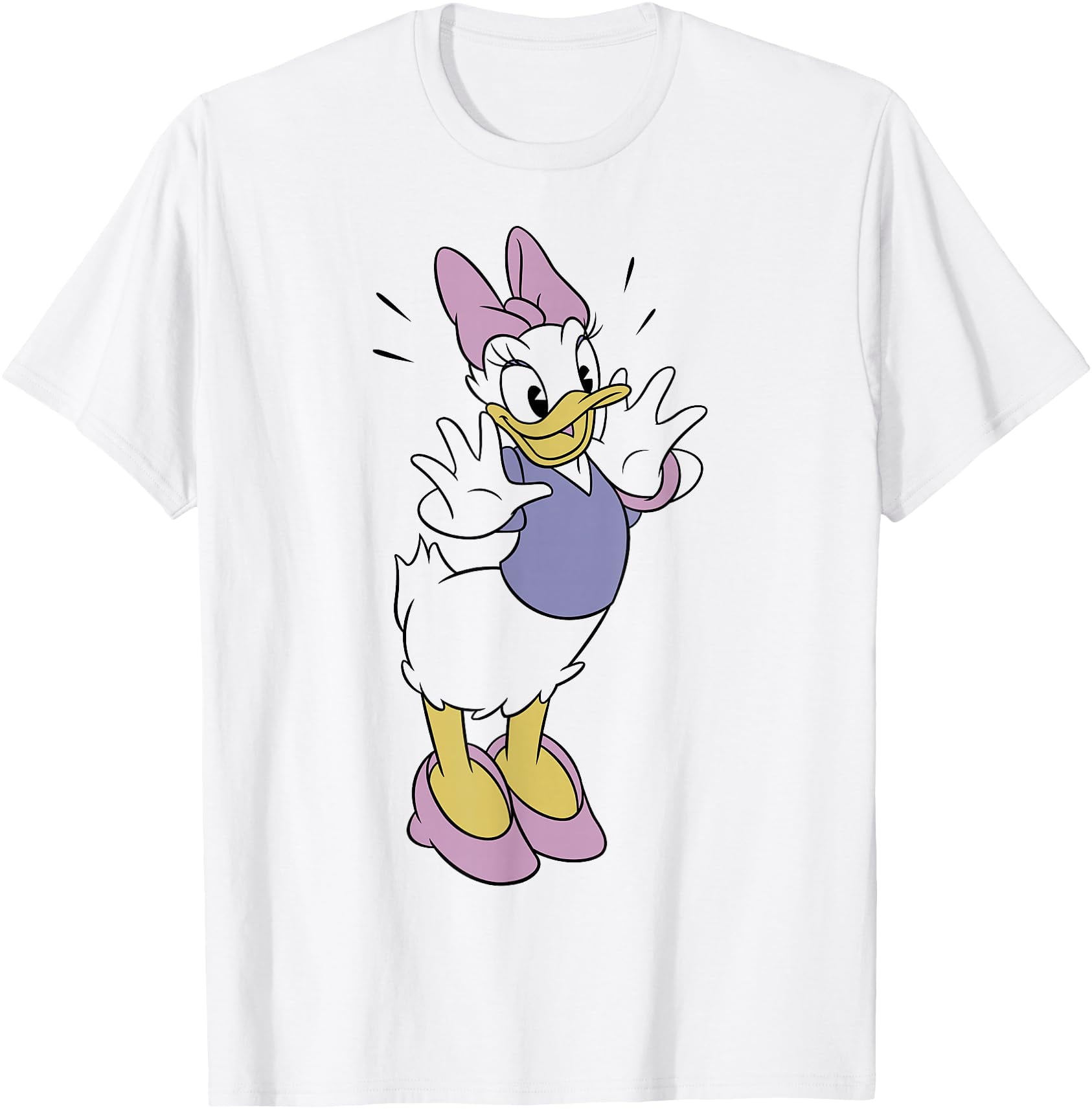 Daisy Duck Vintage Portrait DTG Print Unisex T-Shirt - Walmart.com
