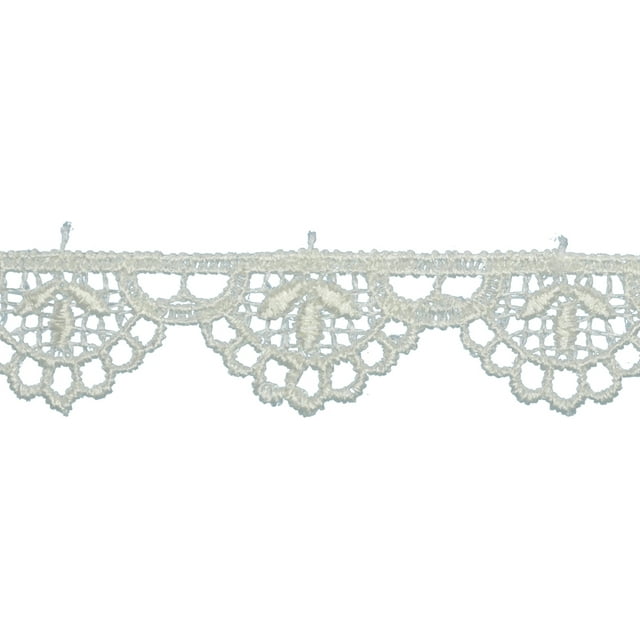 Daisy Edge Trifoil Trim 3/4" x 10yd - Oyster - Walmart.com