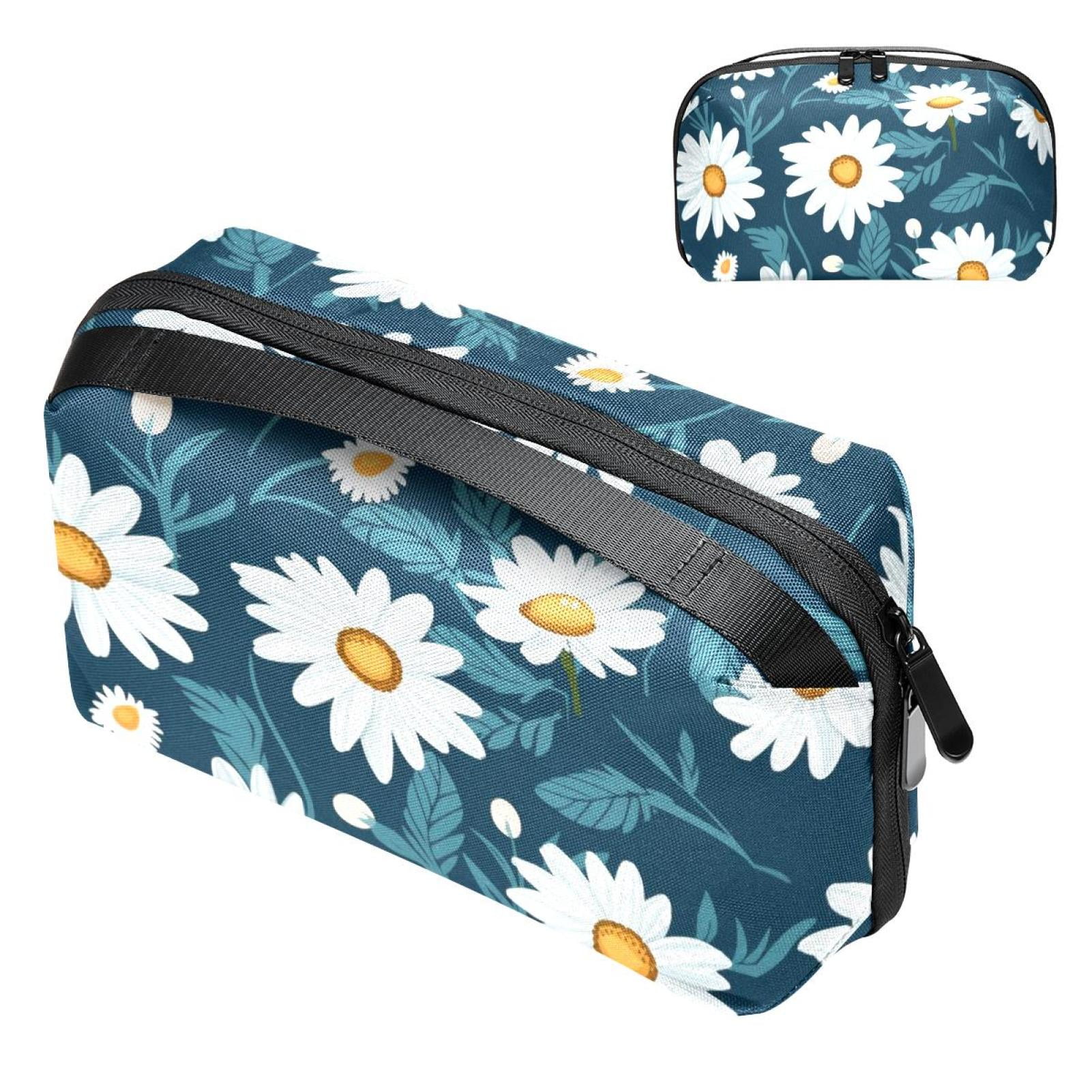 Daisy Electronic Organizer Travel Case, Waterproof Oxford Cloth Storage Pouch Bag, Box with Cord ...