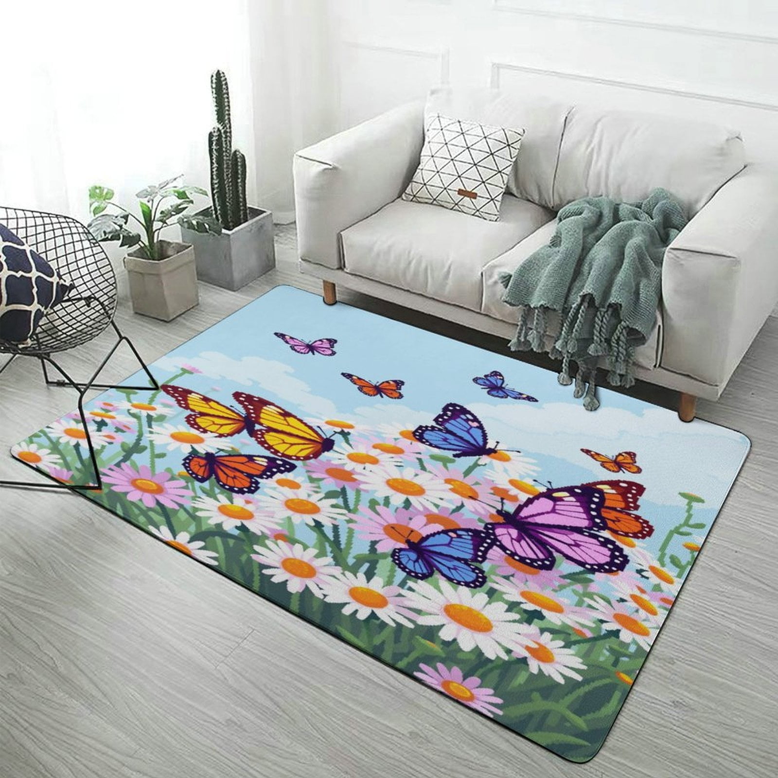 Daisy European Living Room Carpets Rugs Luxury Bedroom Study R Rug ...