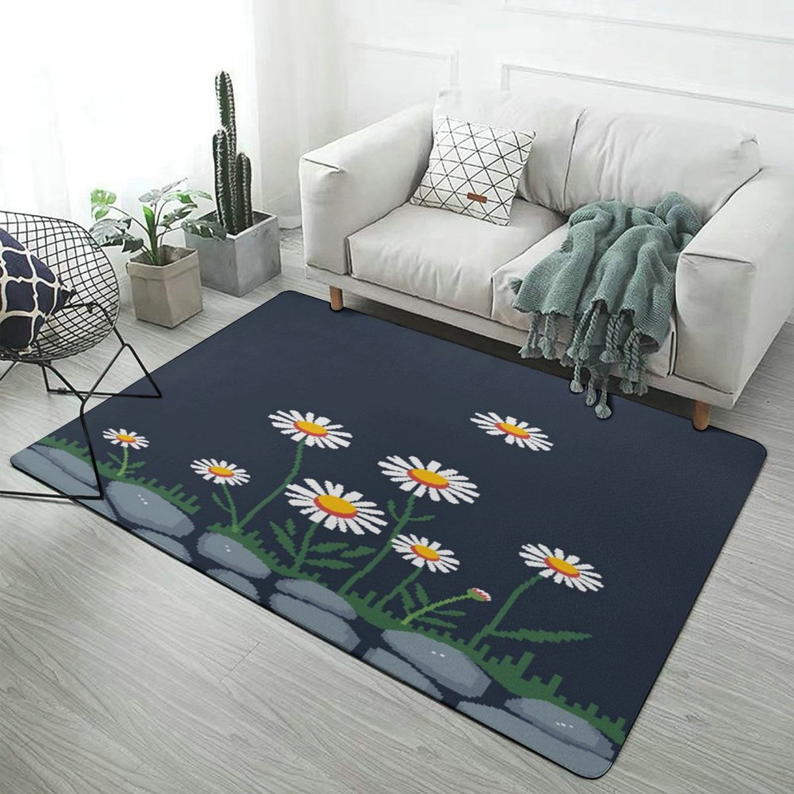 Daisy European Living Room Carpets Rugs Luxury Bedroom Study R Rug ...