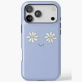 Daisy Eyes Surreal Floral Art Design iPhone Case 17 11 12 13 14 15 16 ...