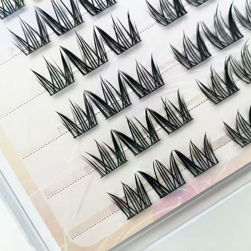 Daisy False Eyelash with No Glue, Segmented Hair, Natural Simulation ...