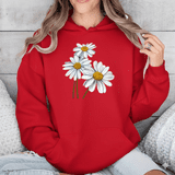Daisy Floral Bloom Nature Inspired Cute Fun Design Graphic Hoodie Shirt ...