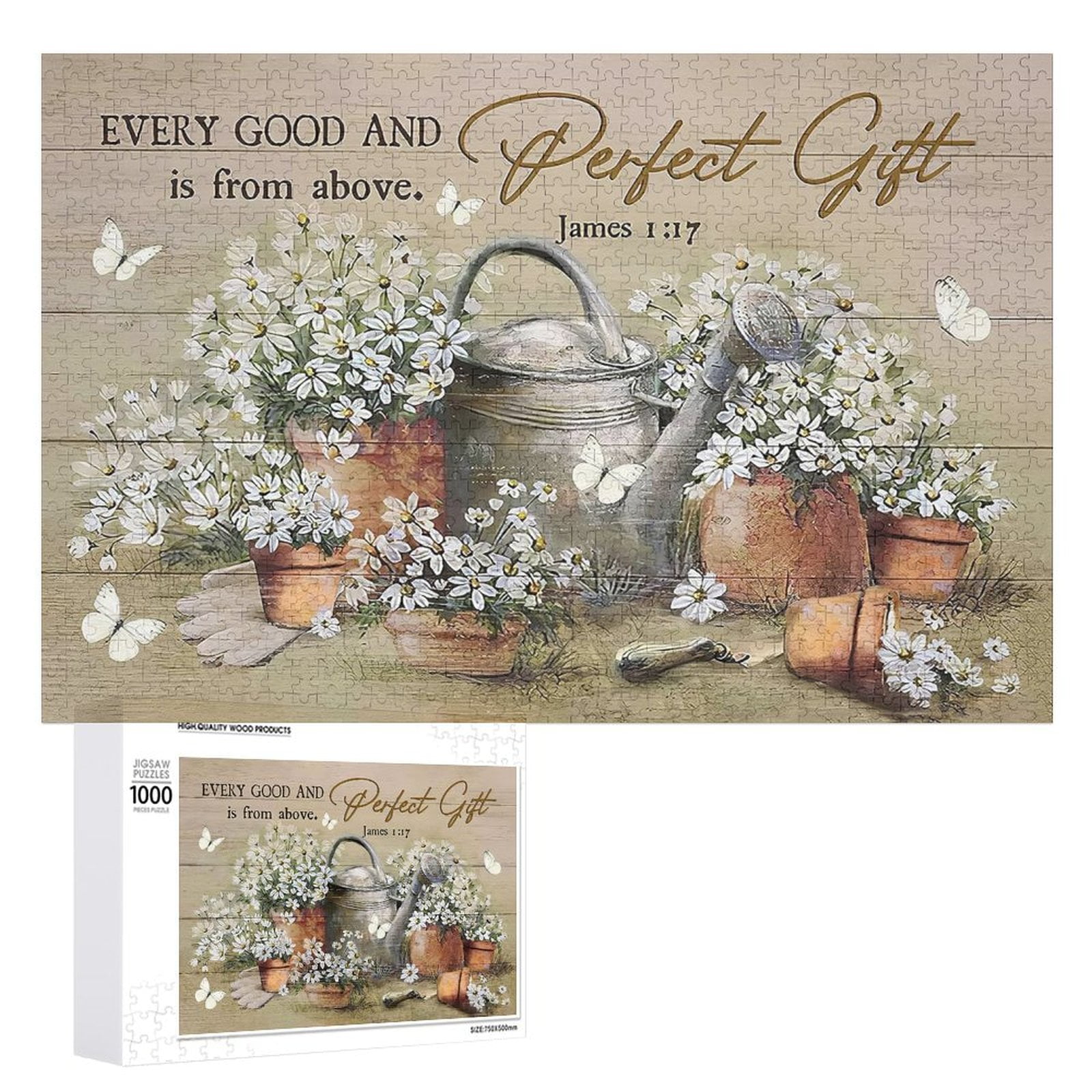Daisy Flower 1000 Piece Jigsaw Puzzle for Adults and Families ...