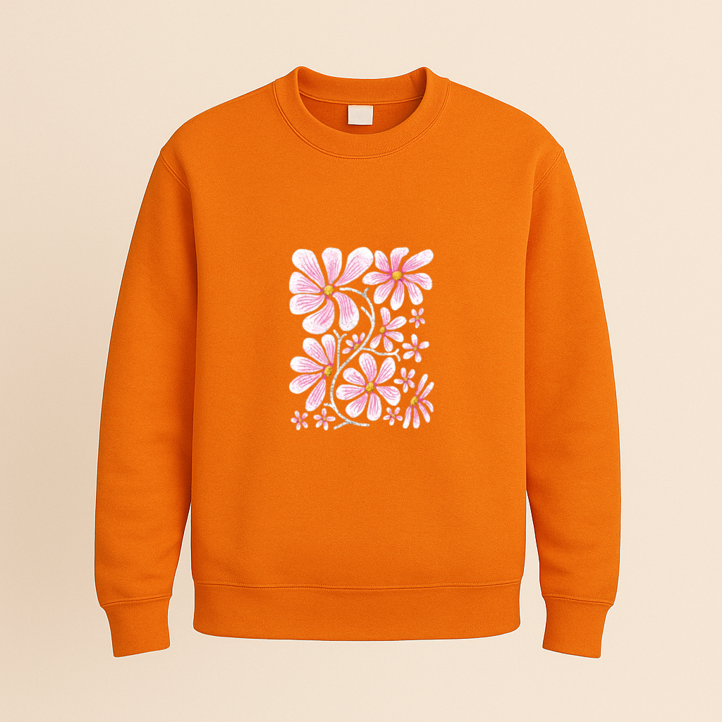 Daisy Flower Botanical Art Graphic For Women Casual Summer Style ...